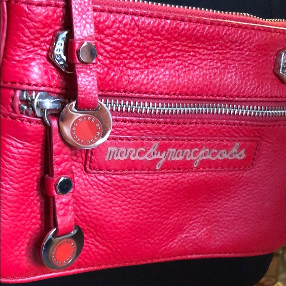 Marc By Marc Jacobs | Bags | Marc By Marc Jacobs Red Crossbody Mini ...